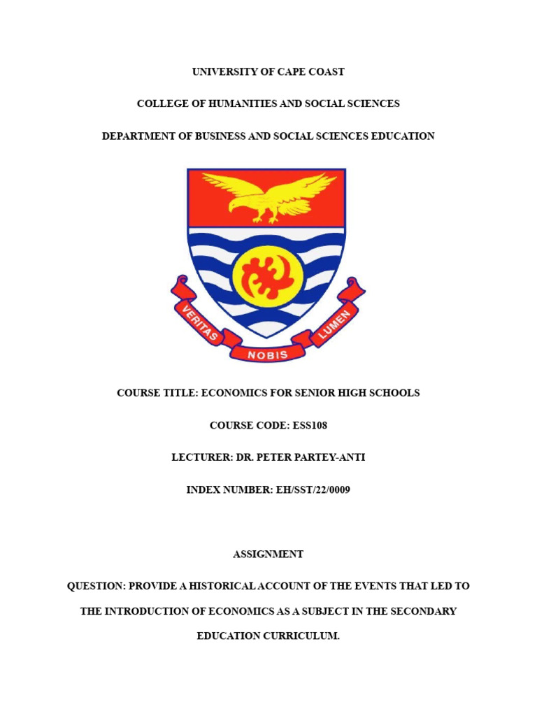 Assignment Ess | PDF | Economics | Capitalism