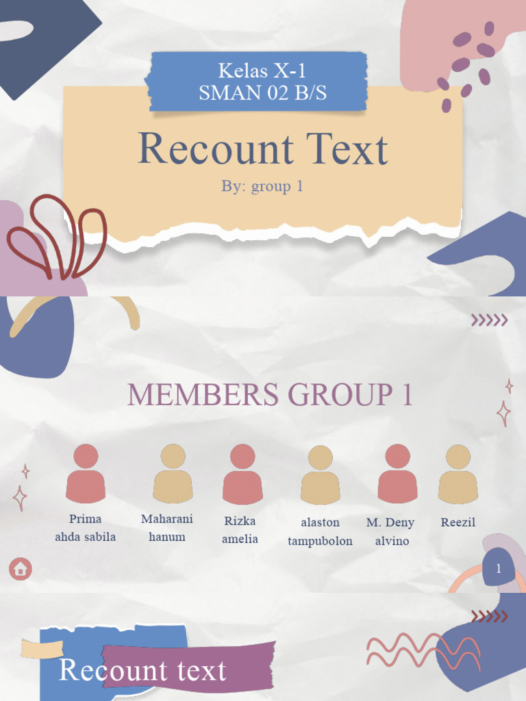 Recount Text | PDF