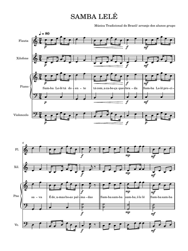 Samba Lelê | PDF