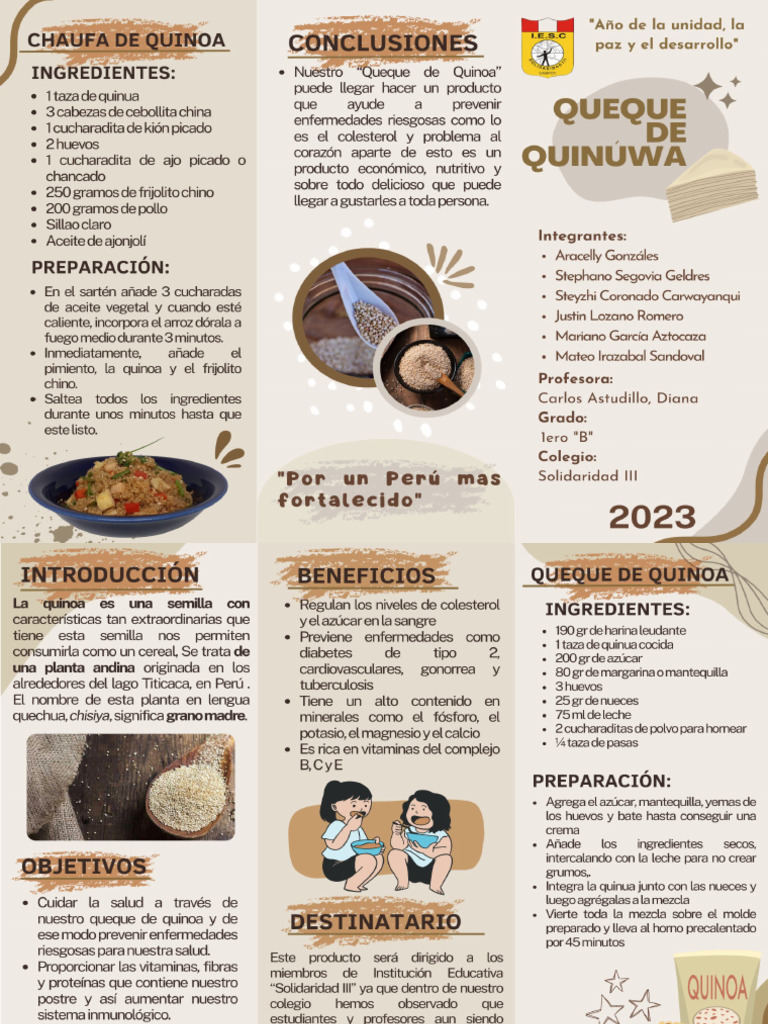 Quinoa Triptico | PDF