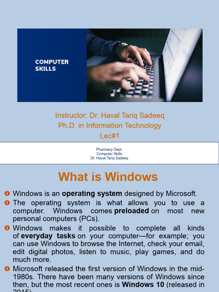 It Lab#1 | PDF | Window (Computing) | Software