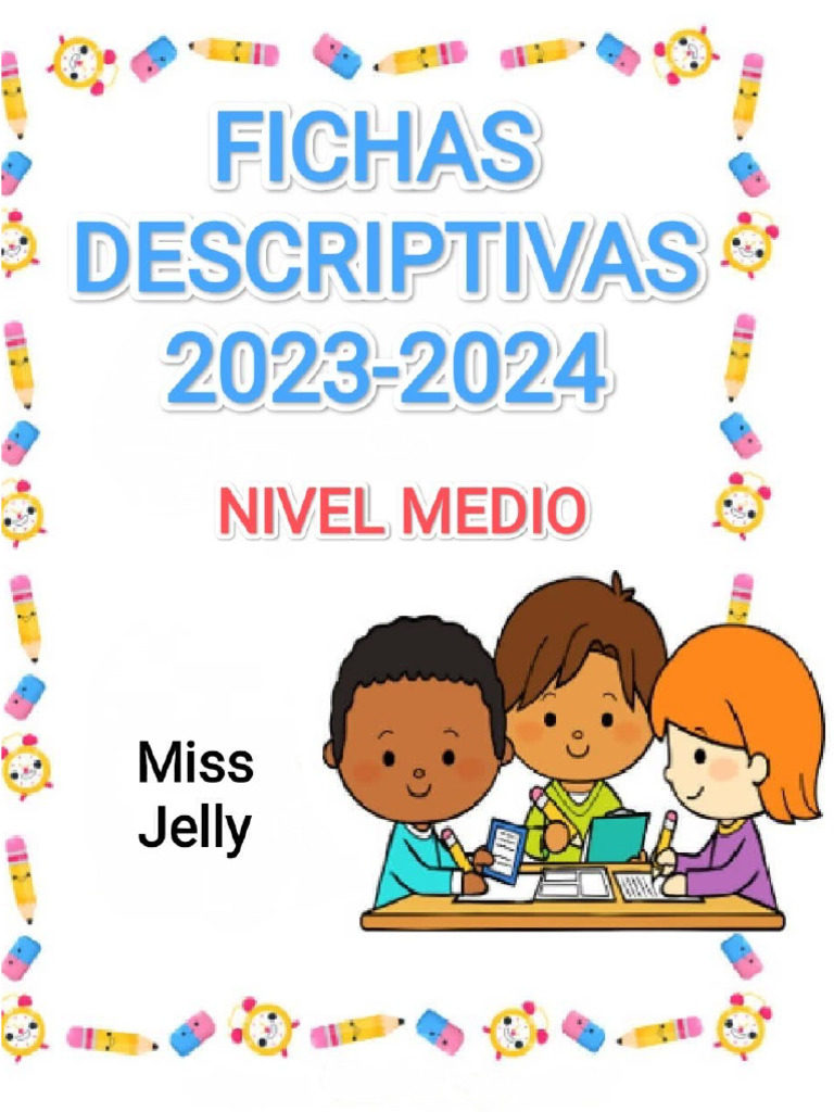 Fichas Descriptivas Preescolar 2024