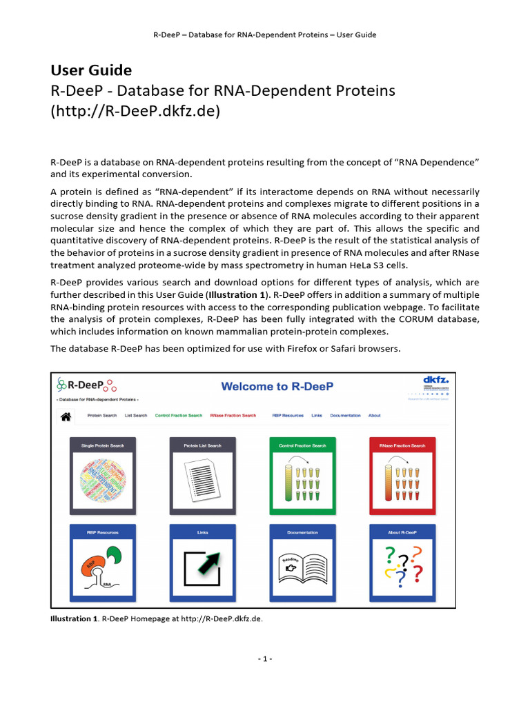 User Guide | PDF | Proteins | Information Science