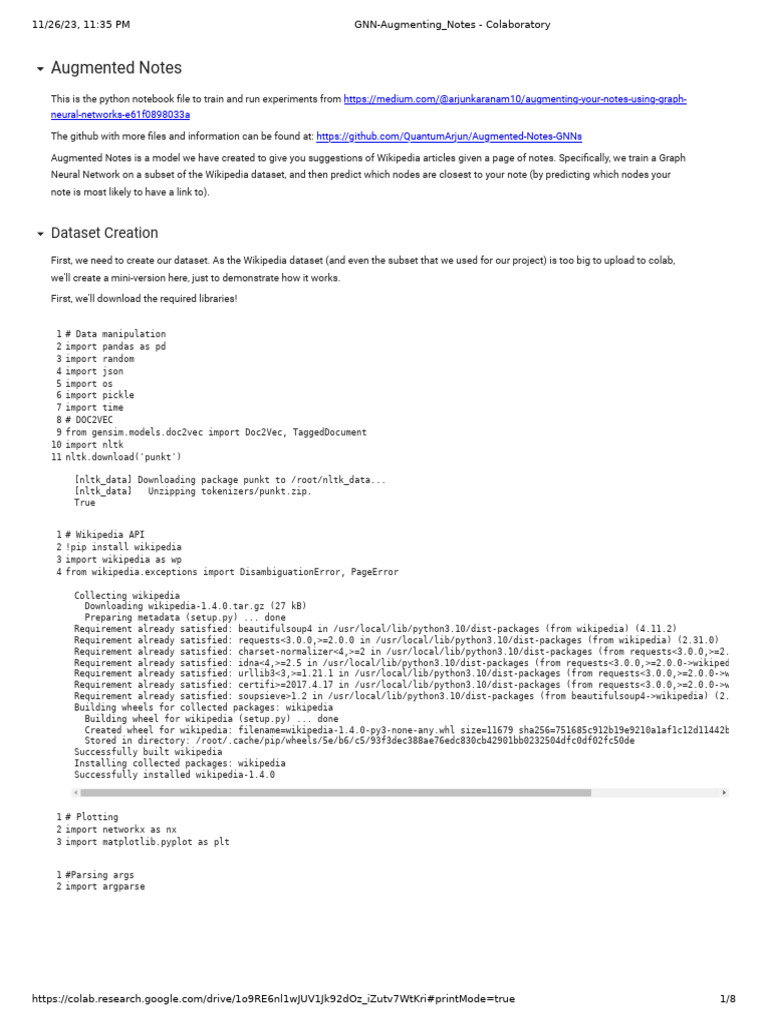 GNN-02-Augmented Notes | PDF | Computer Science | Software