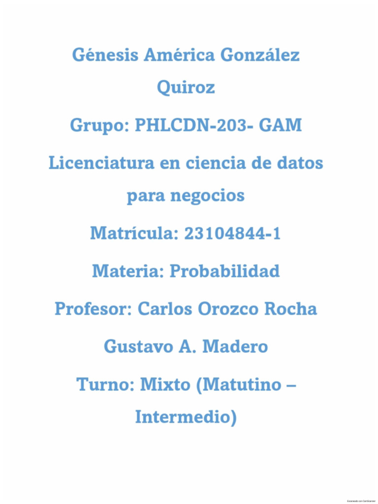 Mapa de Variables GQGA | PDF