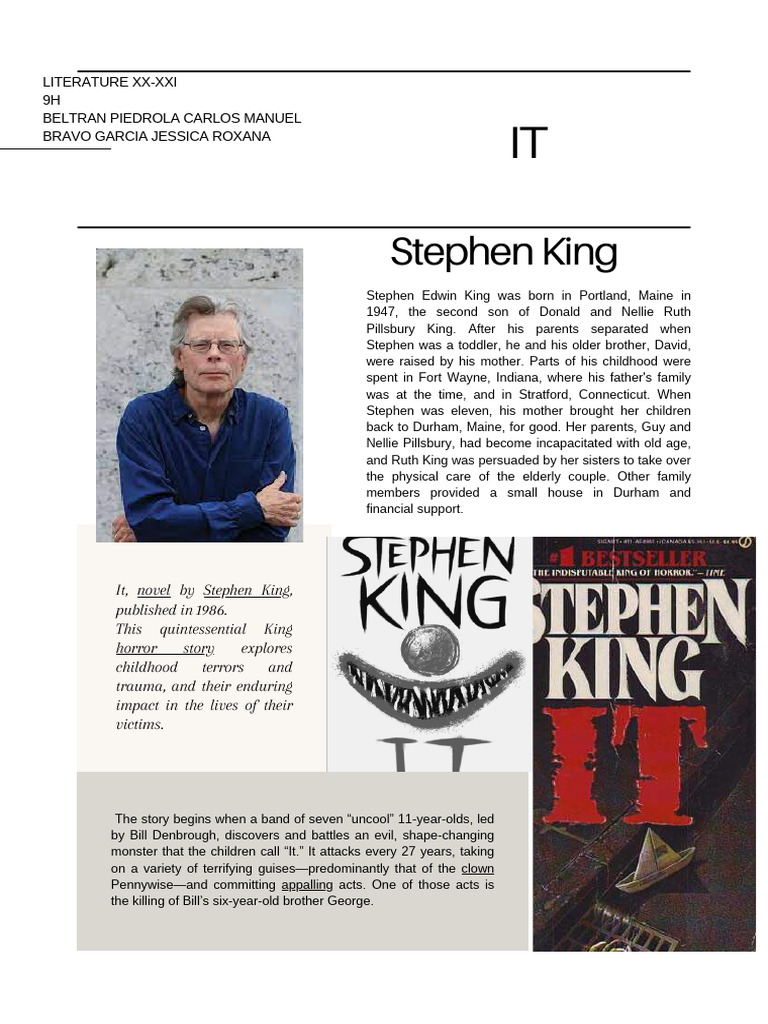 It Stephen King | PDF