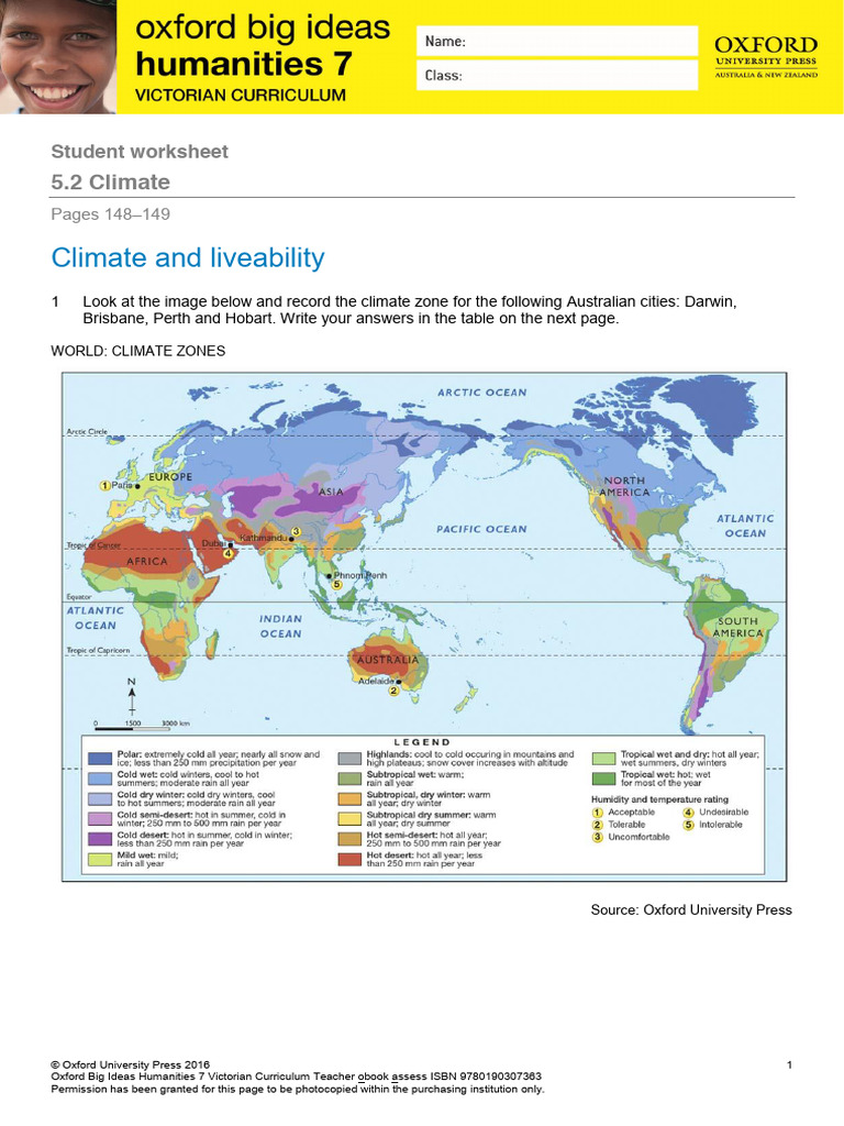 Australian Climate Zones and Liveability | PDF | Climate | Natural Events