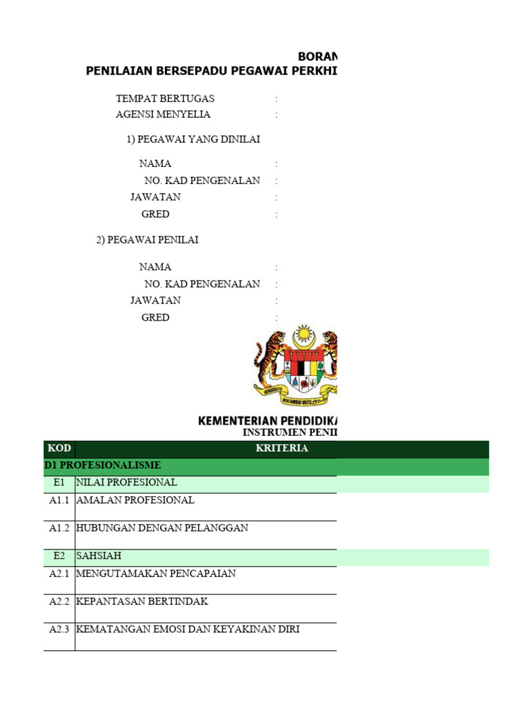 2 Instrumen Pta | PDF
