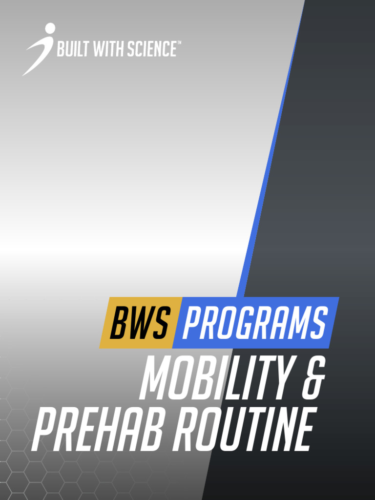 Full Body Mobility & Prehab Routine | PDF | Dietitian | Foot