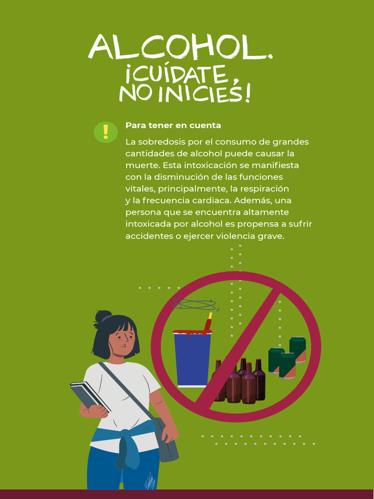 07 Alcohol ¡Cuídate, No Inicies! 2 | PDF | Alcoholismo | Bebidas alcohólicas
