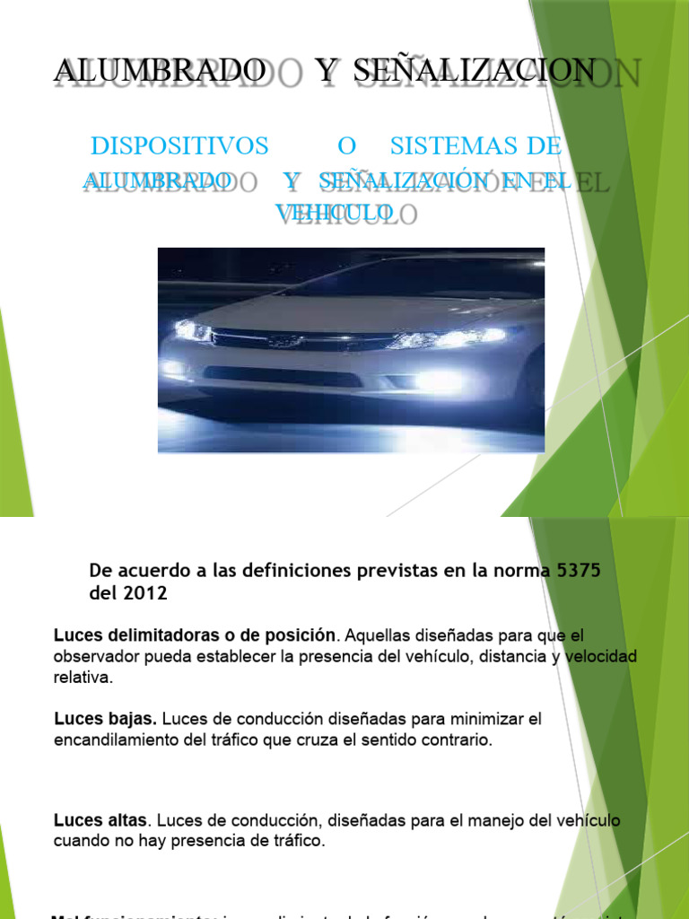 Luces | PDF | Lámpara de cabeza | Diodo emisor de luz