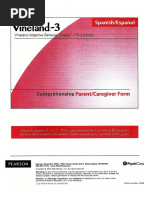 Vineland 3 Test | PDF