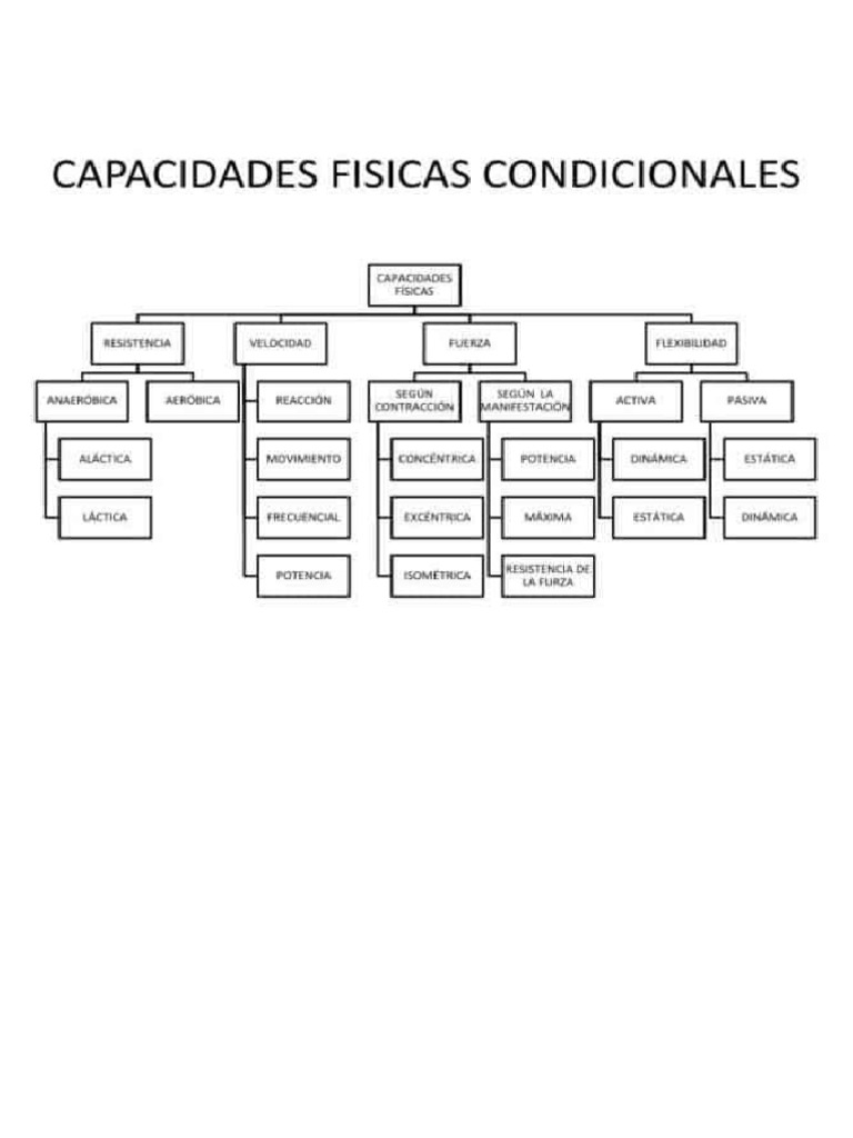 Capacidades Condicionales | PDF