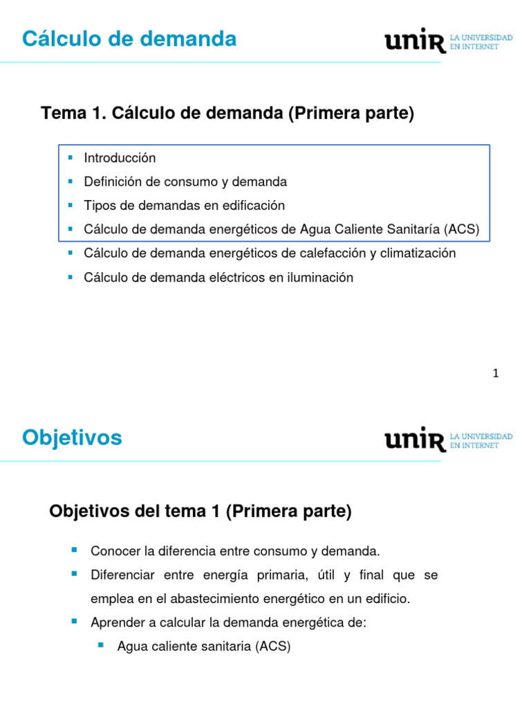 Cálculo de Demanda de ACS en Edificación | PDF | Energía renovable ...