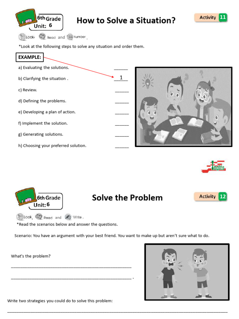 How To Solve A Situation?: Example | PDF