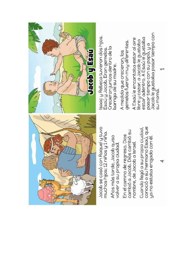 Jacob y Esaú | PDF