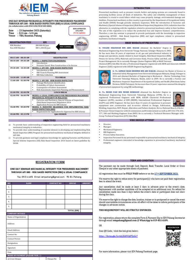 Flyer Iemp Mech (Sept 2023) | PDF | Cheque | Reserve Bank Of India