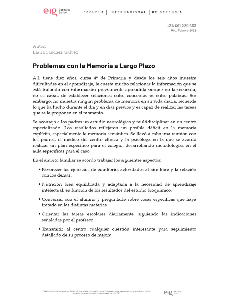 Clase3 Problemas de La Memoria | PDF | Memoria | Aprendizaje Clase3 Problemas de La Memoria | PDF | Memoria | Aprendizaje