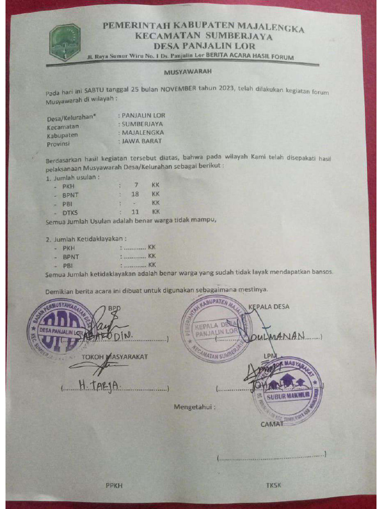 Ba Musdes Panjalin Lor | PDF