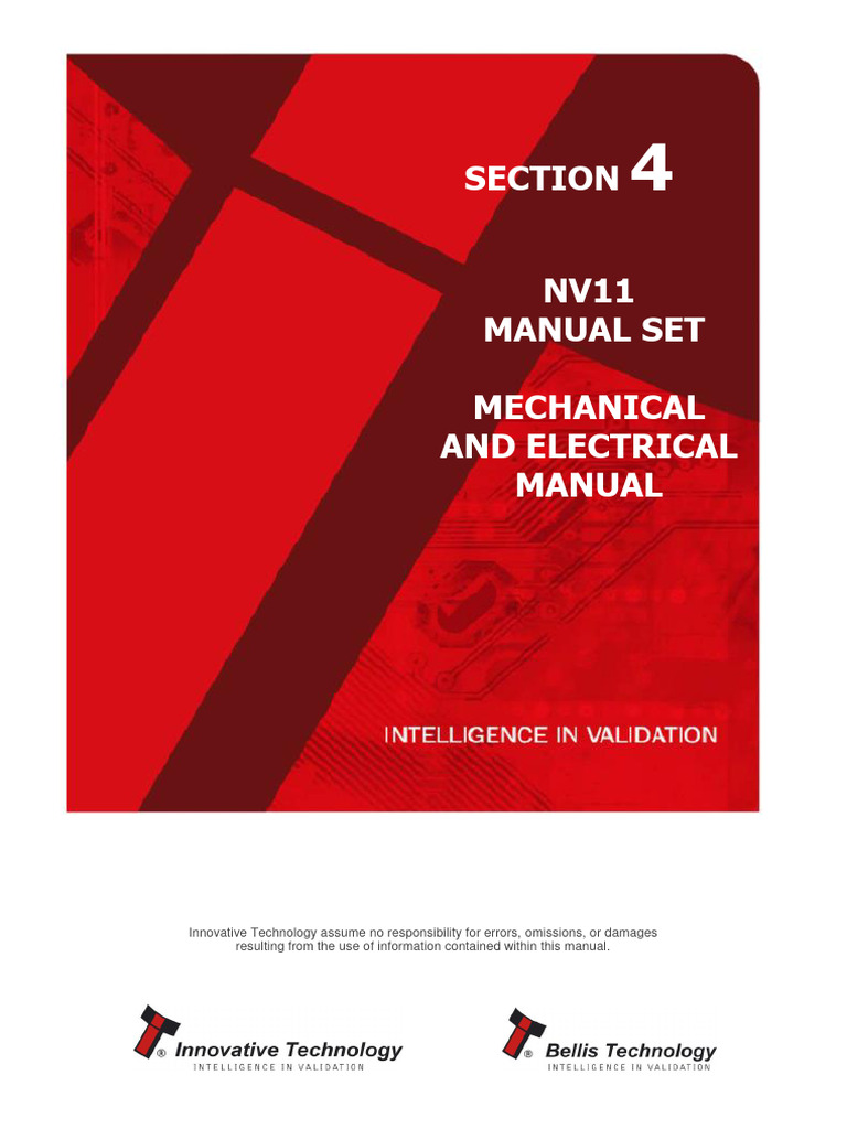 NV11 Manual Set - Section 4 | PDF | Electrical Connector | Usb