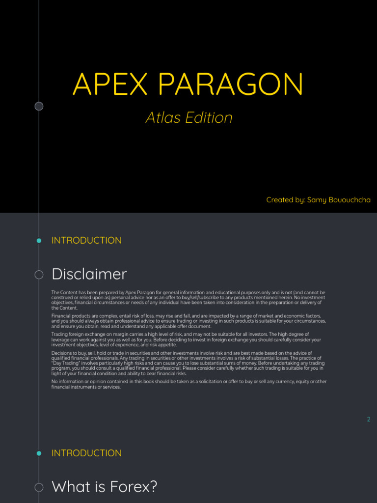 Apex Paragon Atlas Booklet | PDF | Foreign Exchange Market | Private Sector
