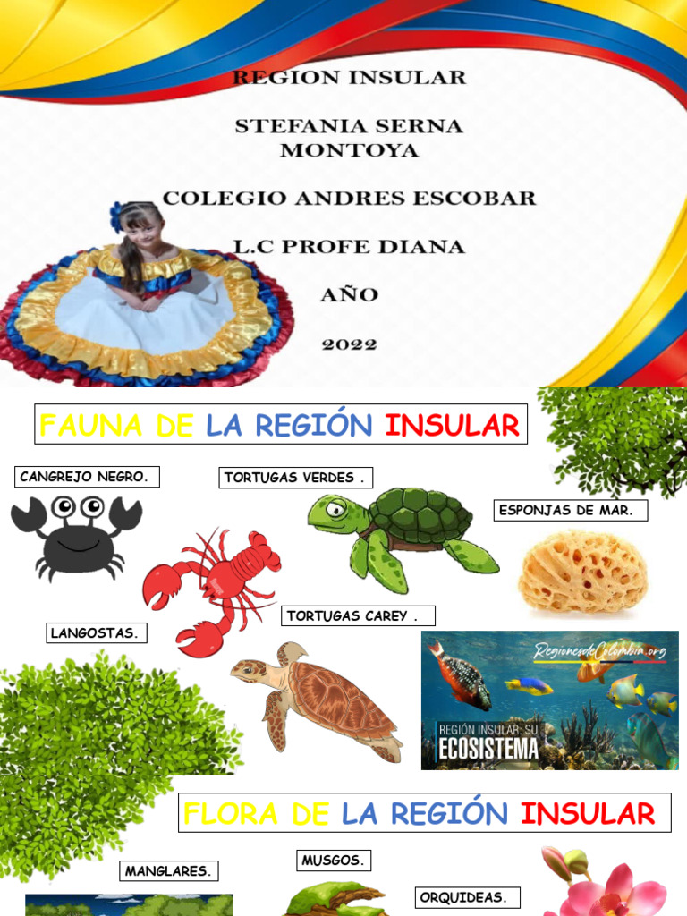 Fauna y Flora de la Región Insular | PDF | Cocina, comidas y vino ...