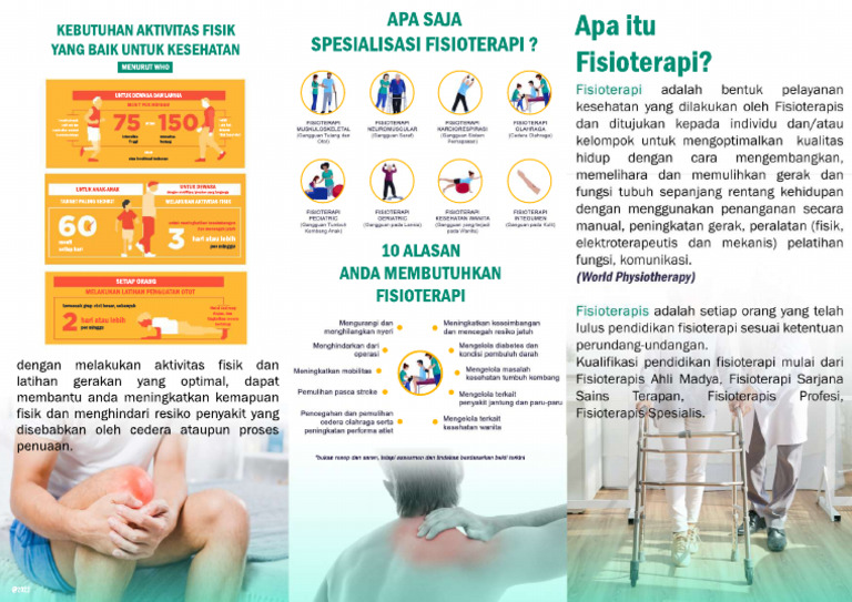 Leaflet 3fold Fisioterapi - Compressed | PDF