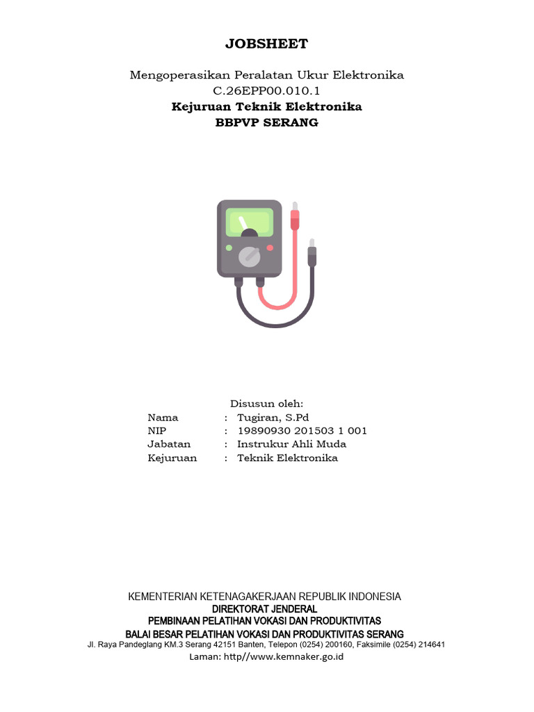 Jobsheet - Mengukur Hambatan | PDF