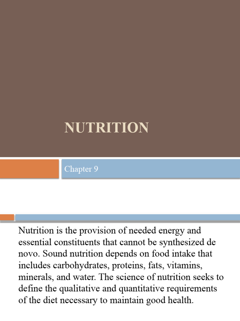 Nutrition 2 | PDF | Human Nutrition | Vitamin