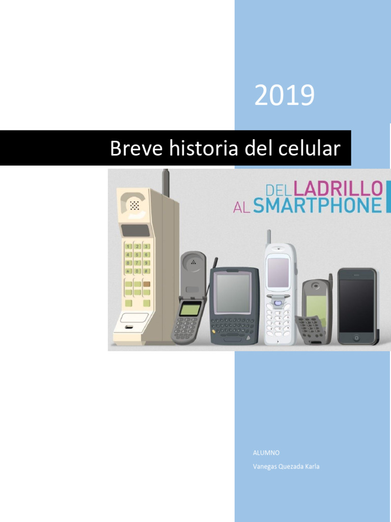 Historia del celular: de 1G a 4G | PDF | Teléfonos móviles | 3 G