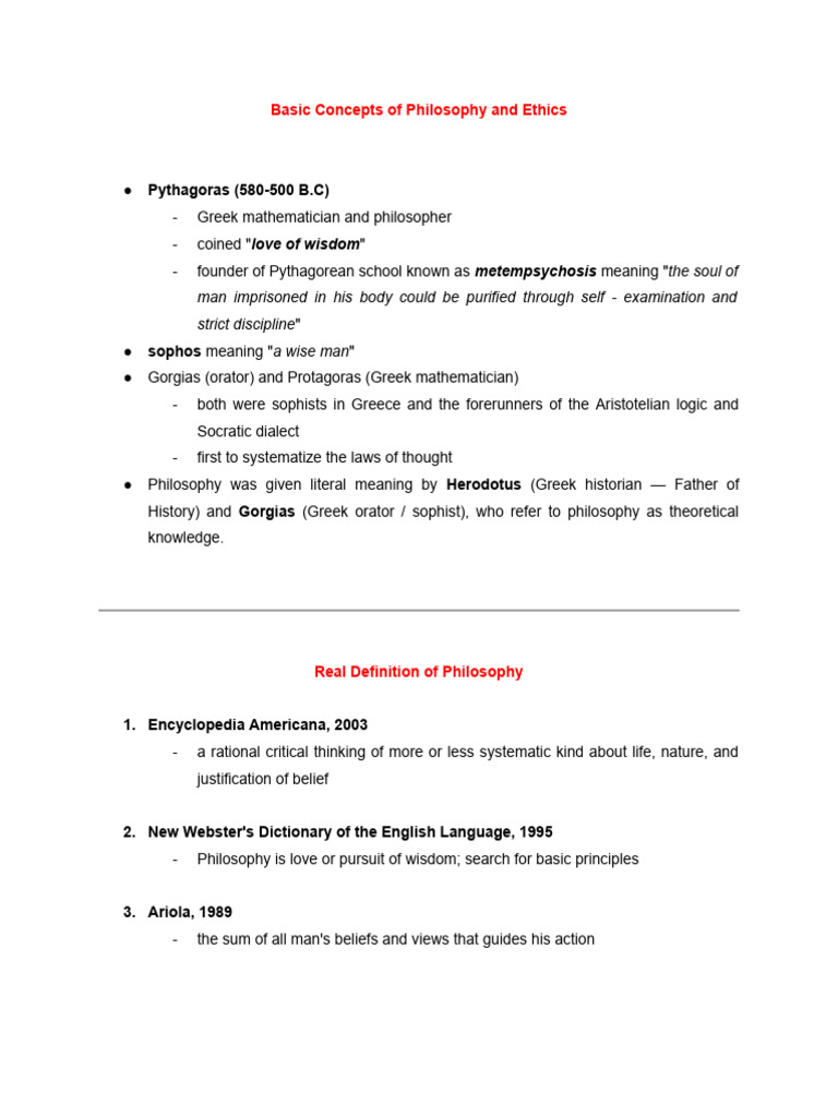 ETHICS | PDF | Morality | Id