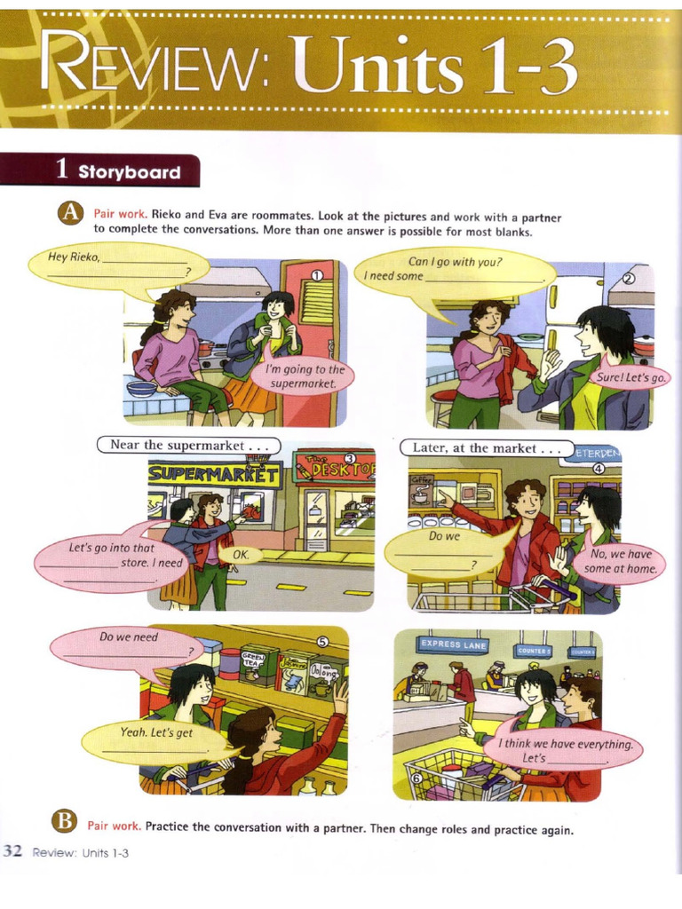 Lesson 4 - Review Unit 1-3 | PDF