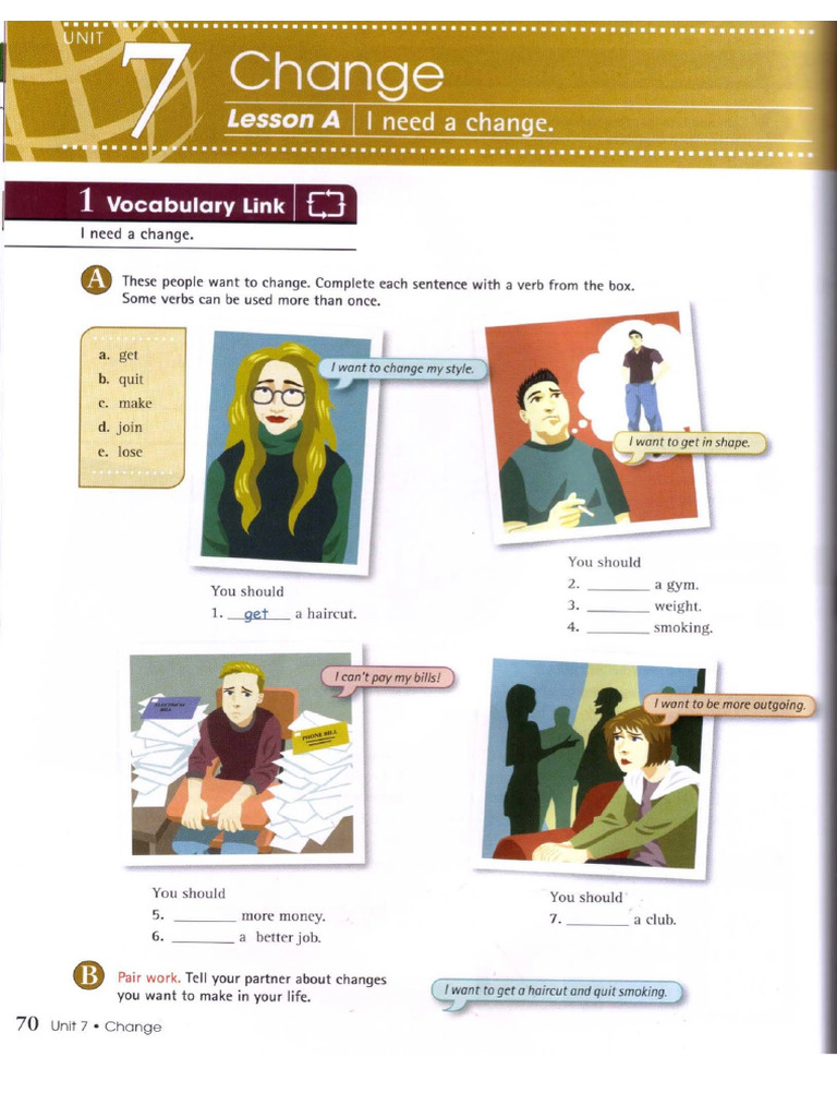 Lesson 9 - Change | PDF