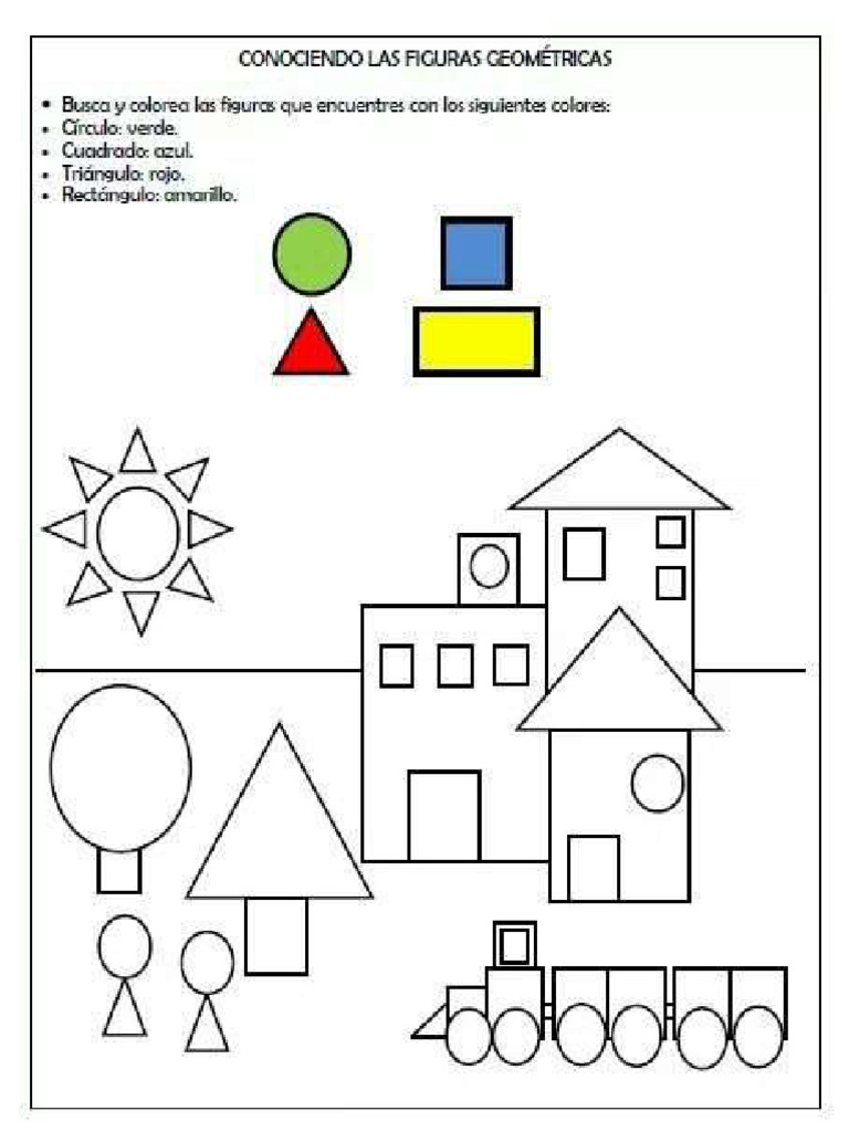 Plantilla Figuras Geometricas | PDF
