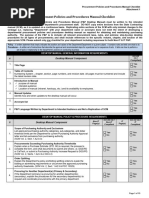 ISO Procurement Policy and Procedures: Table of Content | PDF ...