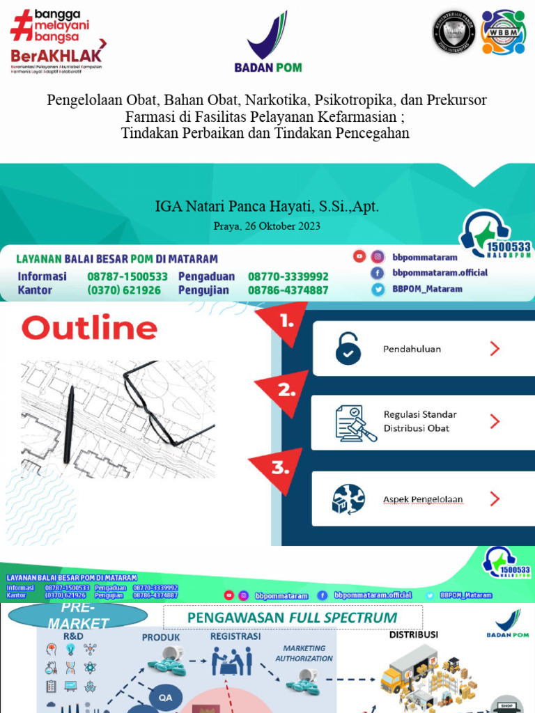 Pengelolaan Obat Dan CAPA 26 Okt 2023 | PDF