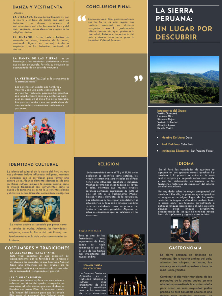 Triptico DPCC | PDF | Perú