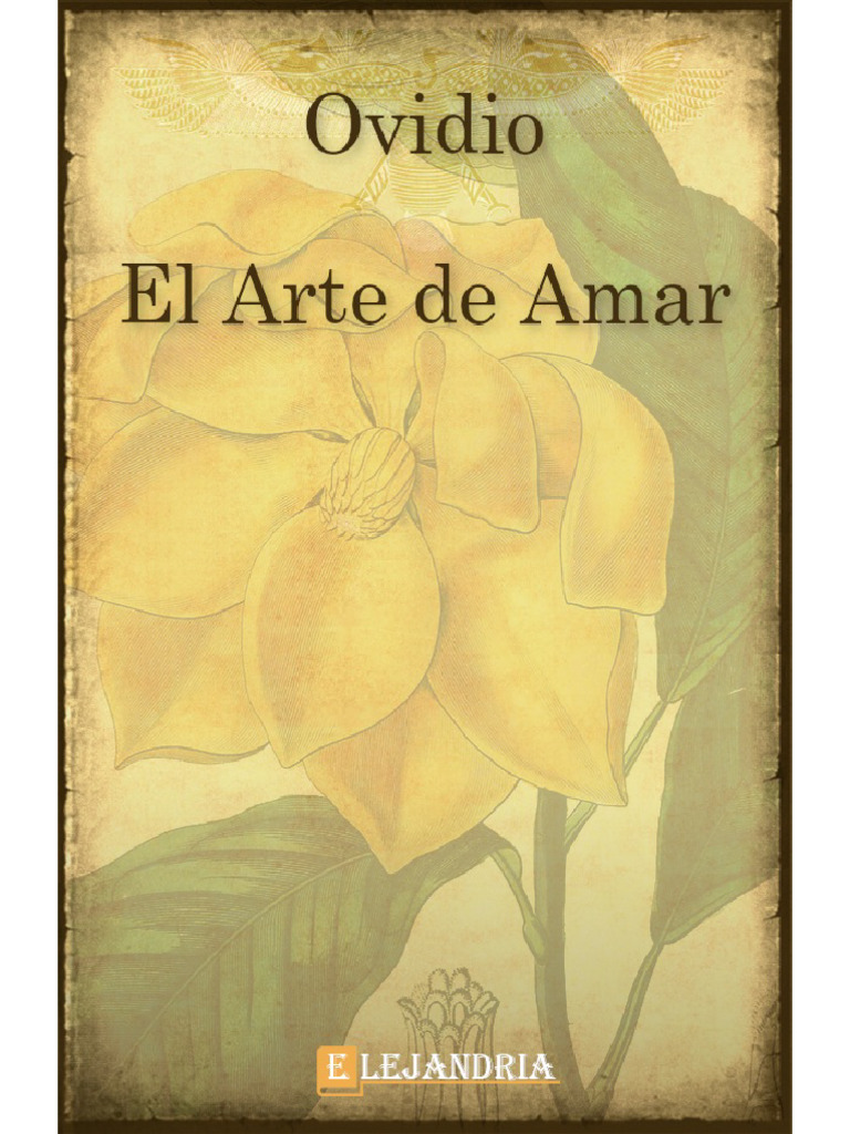 El Arte de Amar-Ovidio | PDF | Amor | Cupido