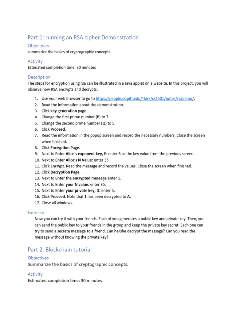 Lab2 Network Security Cryptography | PDF | Public Key Certificate | Key (Cryptography)