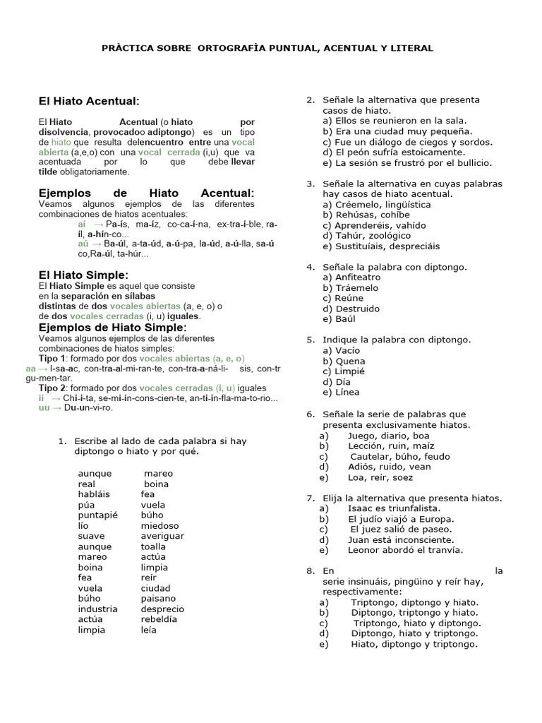 Practica Ortografica | PDF | Coma | Fonética