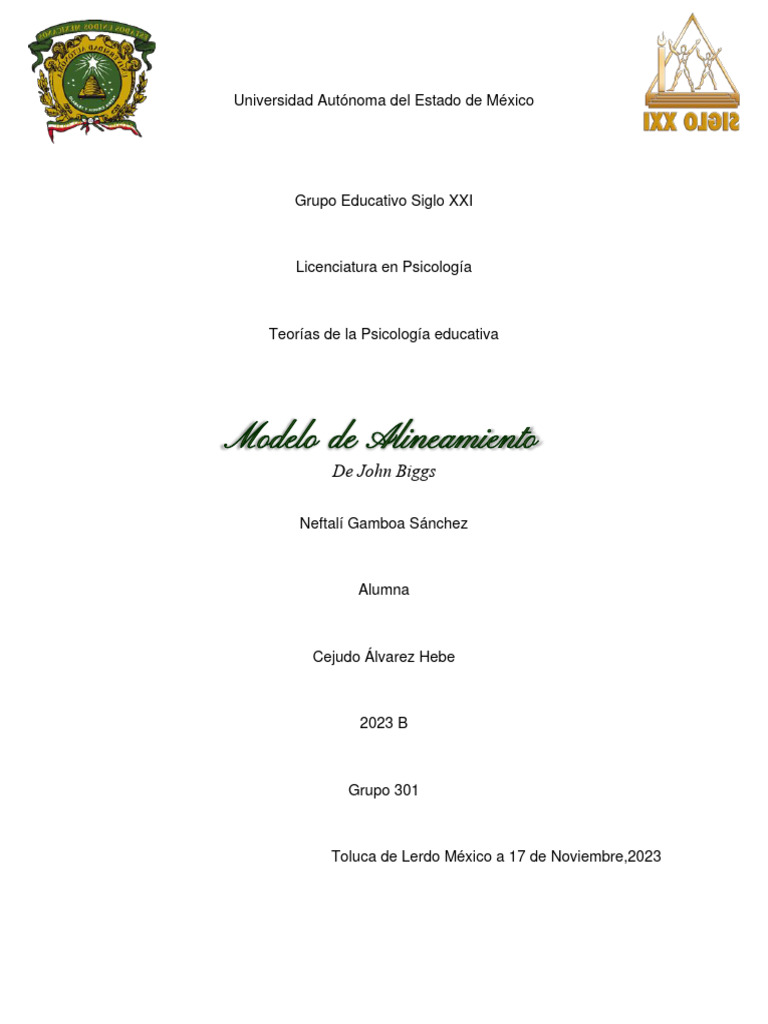 John Biggs | PDF | Evaluación | Enseñando