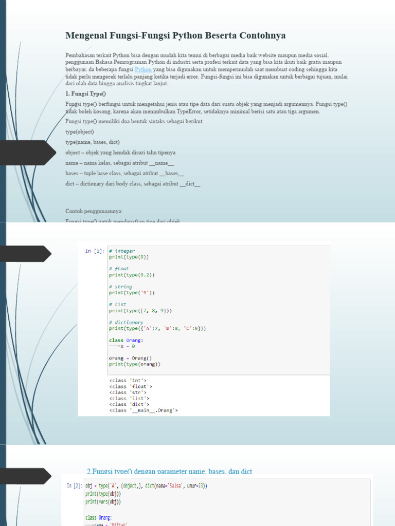 Mengenal Fungsi Fython | PDF