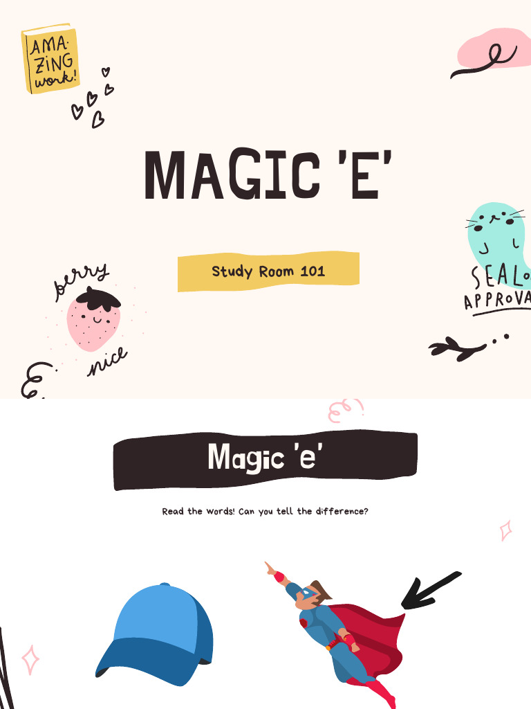Magic 'E' | PDF