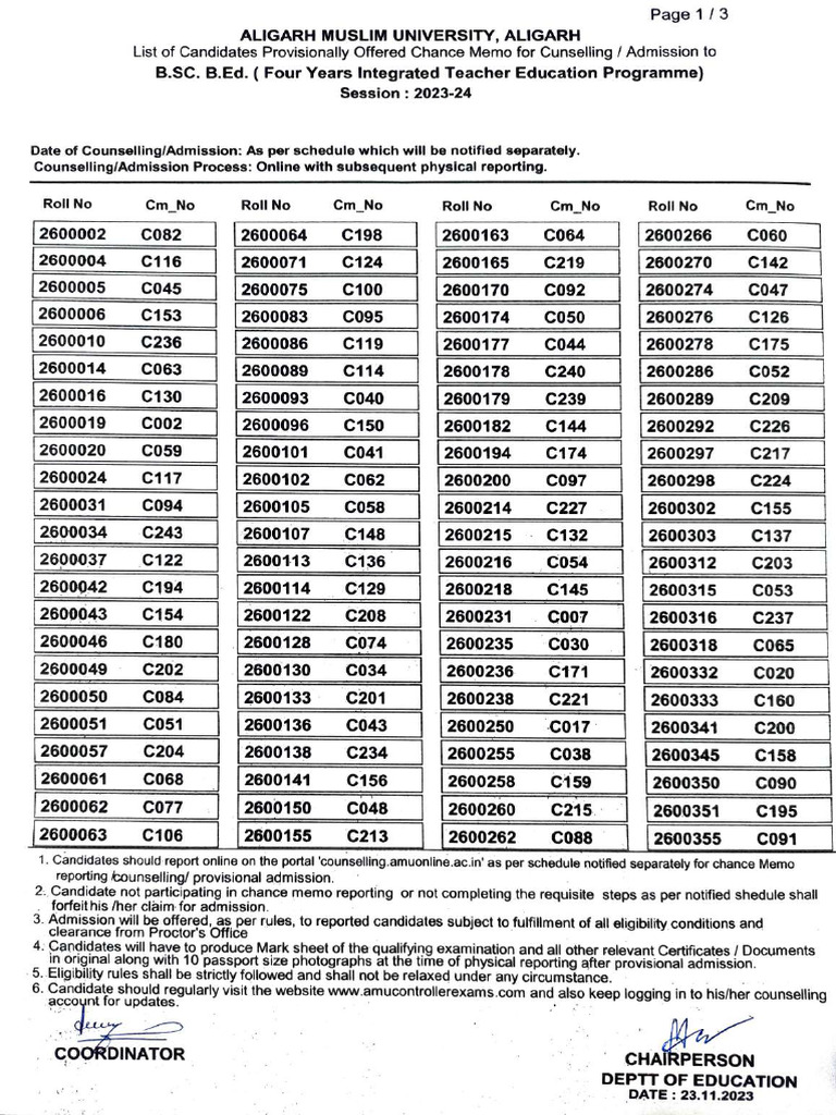 BSC Bed 23344 CM | PDF