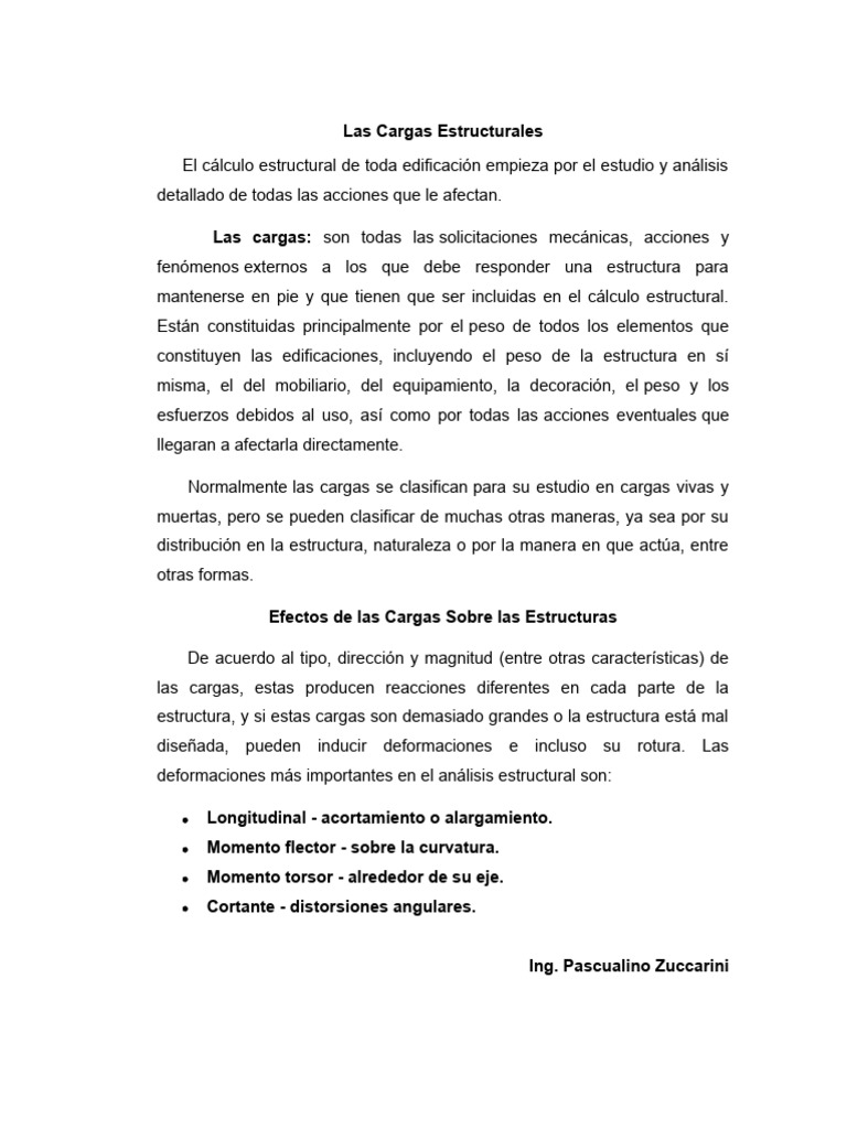 Análisis de Cargas Estructurales | PDF | Triángulo | Ecuaciones