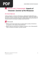 Unit 1, Analyze Aspects of Character 2 | PDF