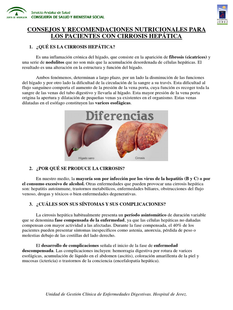 Cirrosis Hepatica | PDF | Cirrosis | Hepatitis