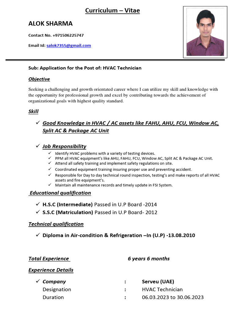 Alok Sharma - Docx Resume-1 | PDF