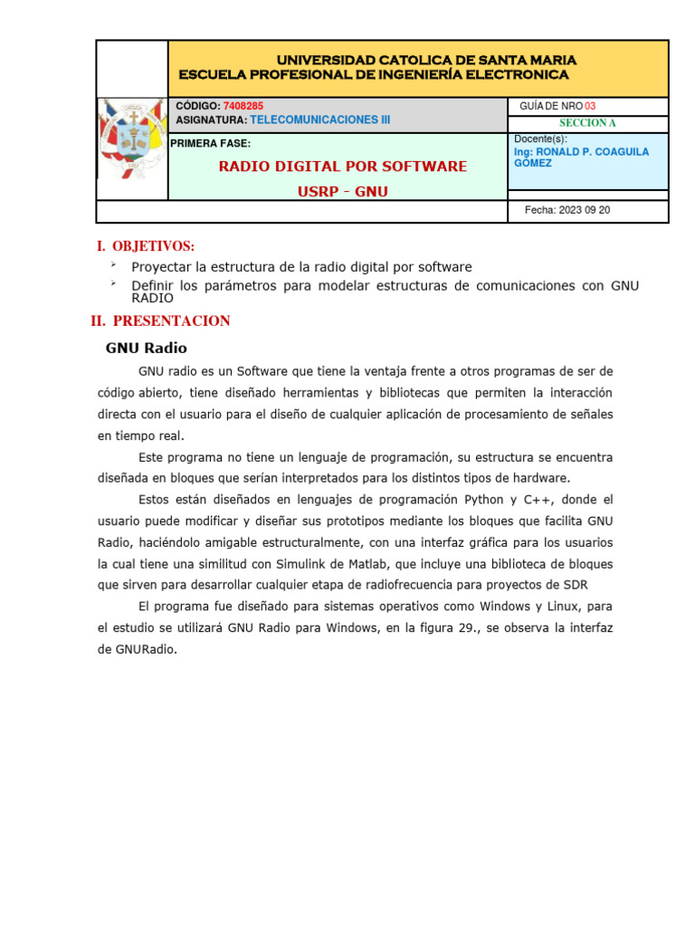 Guia de 3 de TELE III 2023 | PDF | Gsm | protocolo de Iniciacion de Sesion