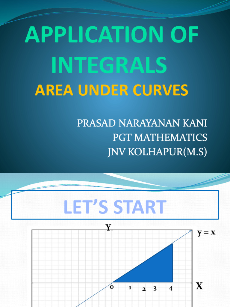 Area Under Curves in Integration | PDF